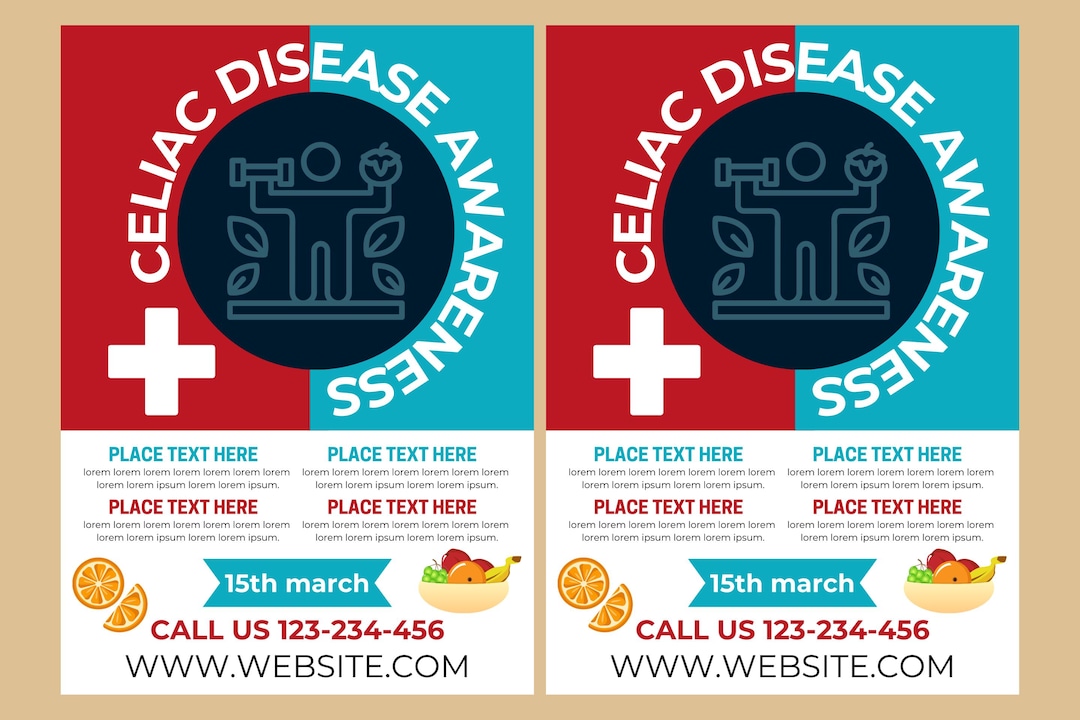 Health Editable FLYER CANVA A4 Flyer Template health Poster Editable ...