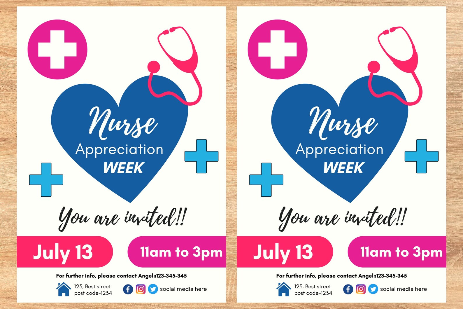 Health Appreciation FLYER CANVA|A4 Flyer Template|health Poster ...