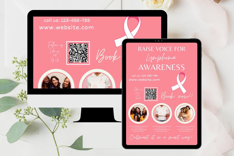 Editable Lymphoma FLYER CANVA| A4 Flyer| Social Media Post| Health ...