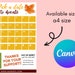 Pick a Date to Donate FLYER CANVA| Fall Fundraiser Calendar Flyer ...
