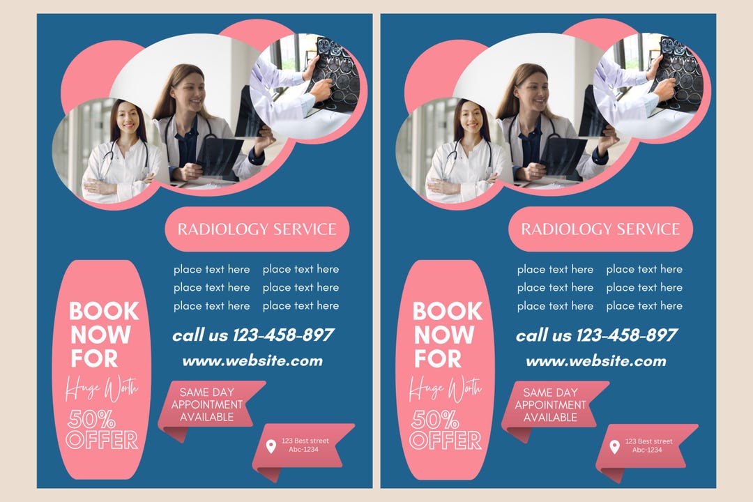 Radiologist Health FLYER CANVA| A4 Flyer Template |health Poster ...