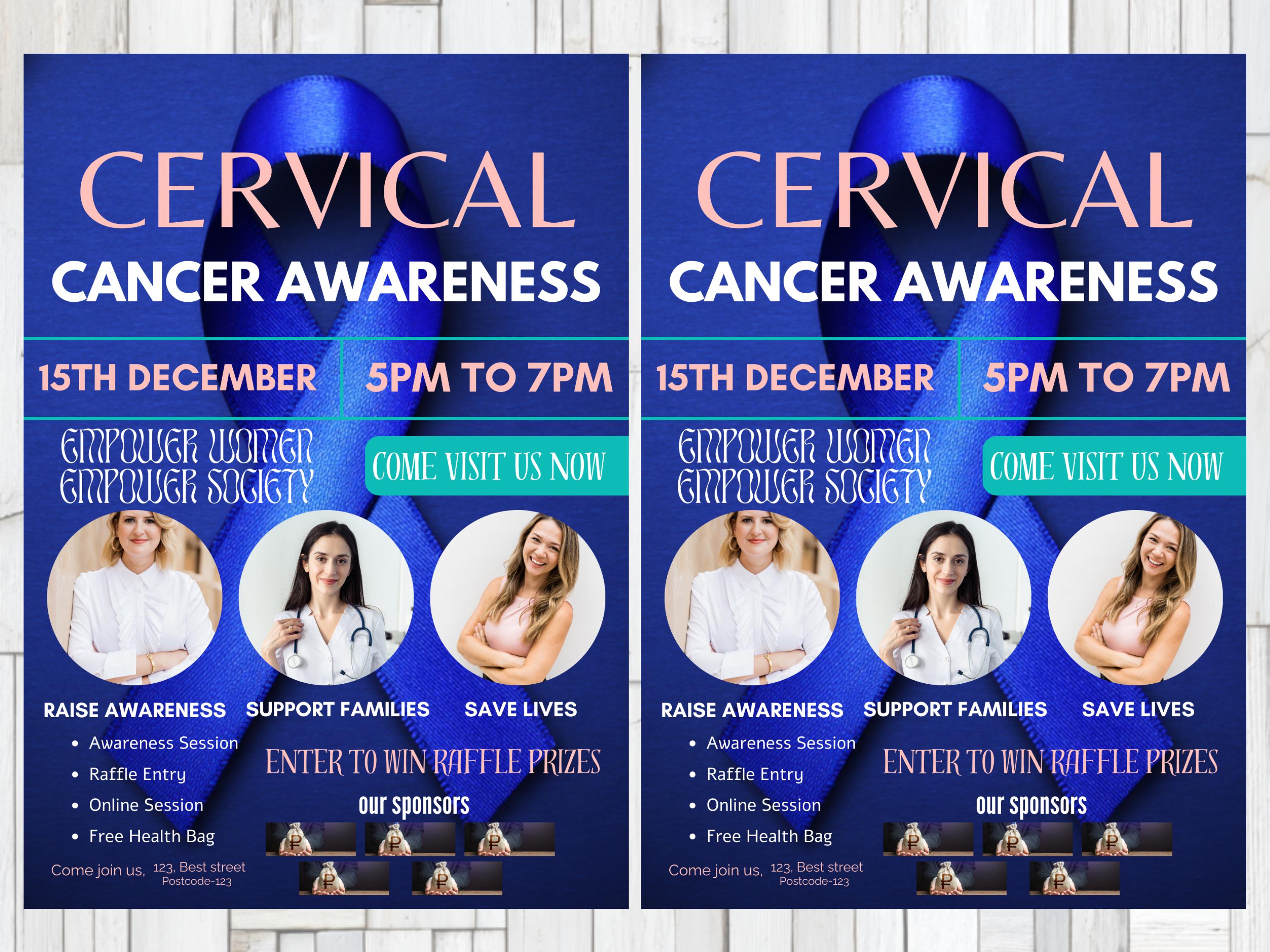 Cervical Cancer Posters
