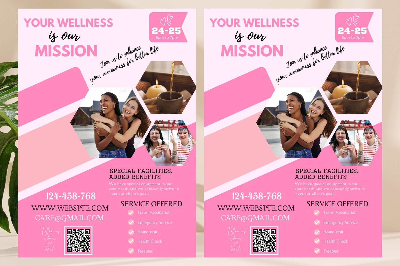 Wellness Health FLYER Canva| A4 Gym Flyer Template |weight Loss Flyer ...