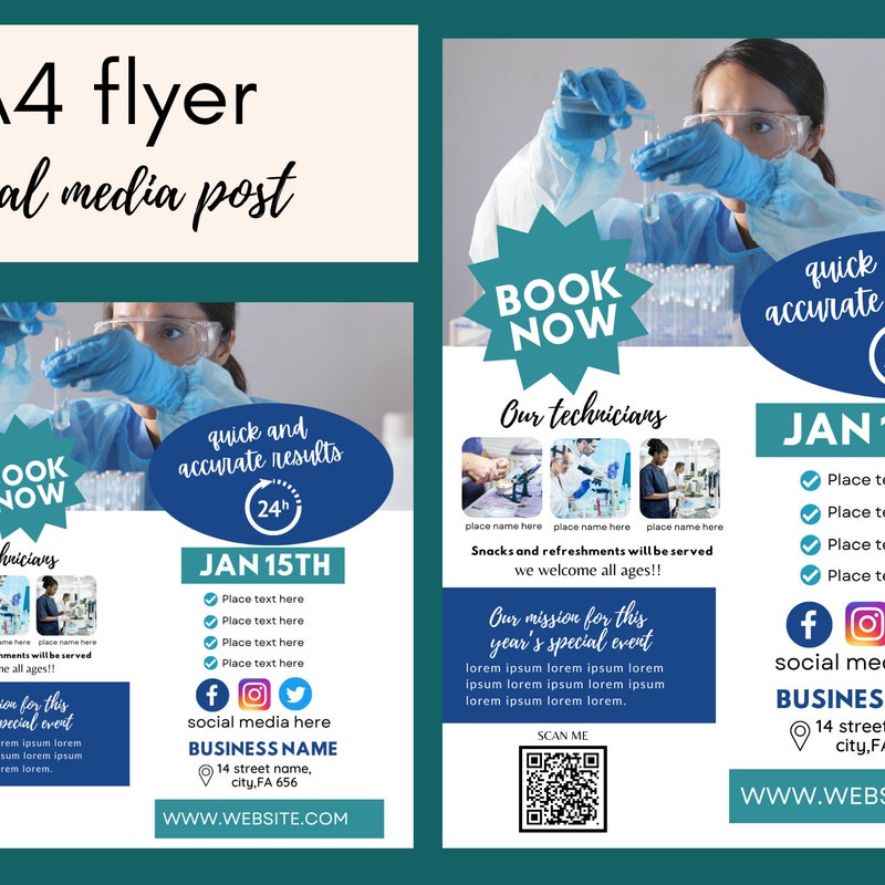 Drugs Testing Flyer - Etsy