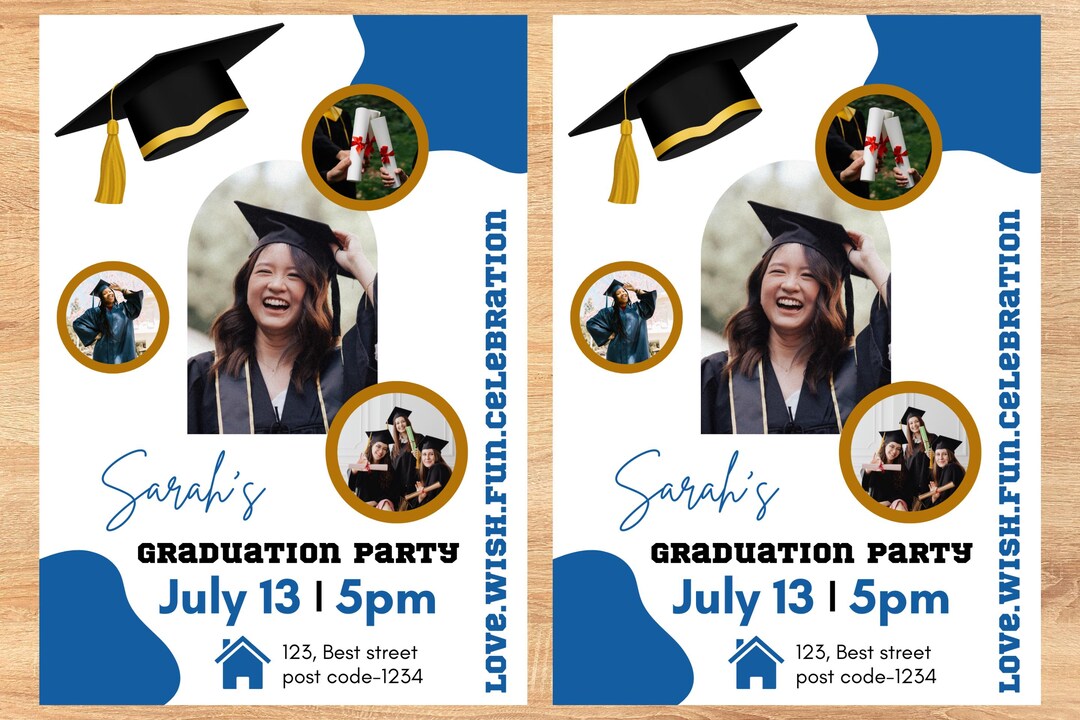 Graduation Fair FLYER CANVA| A4 Flyer Template |health Poster| Editable ...