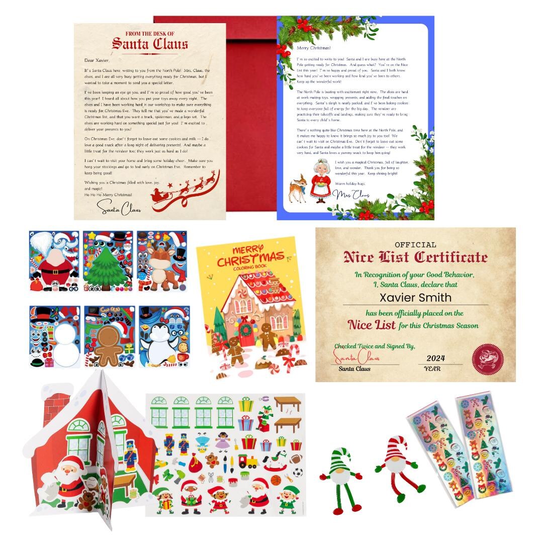 Letter From Santa - Santa's Ultimate Gift, Editable Letters, Santa ...