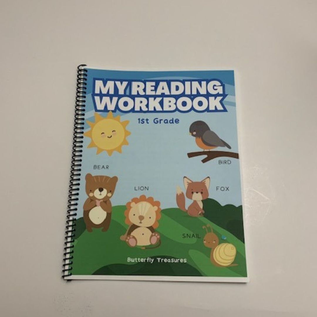 My Reading Workbook, Kids Activity Book, Busy Book, Kids Activities ...