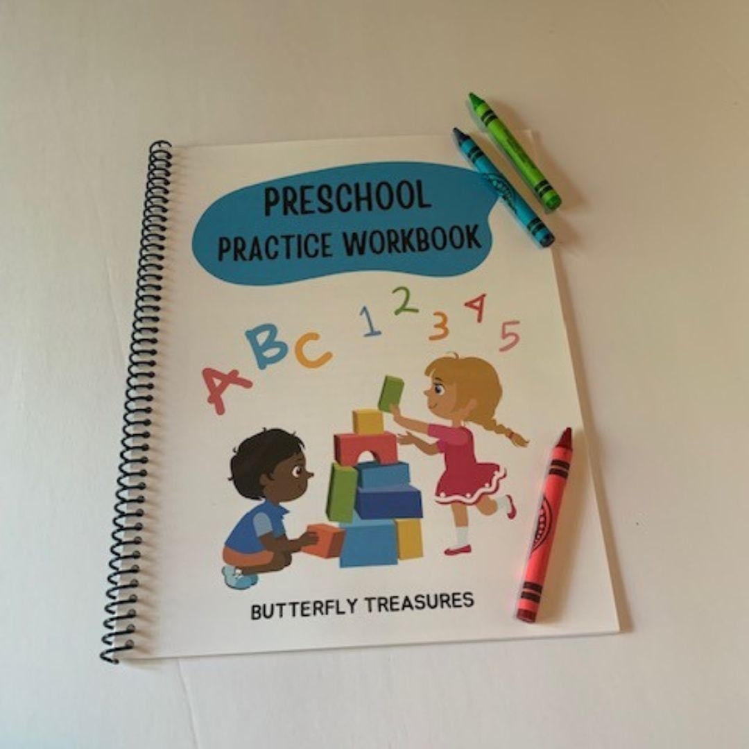 Preschool Practice Workbook: Kids Learning Activities - Etsy