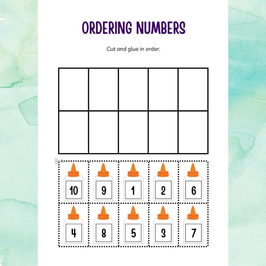 Numbers 1-20 Workbook, Kids Activities, Activity Book, Busy Book - Etsy
