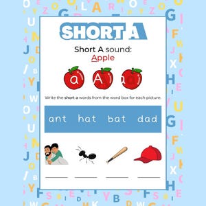 My Reading Workbook, Kids Activity Book, Busy Book, Kids Activities ...