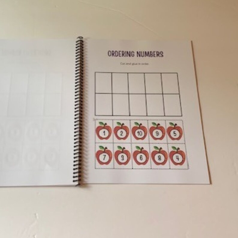 Numbers 1-20 Workbook, Kids Activities, Activity Book, Busy Book - Etsy