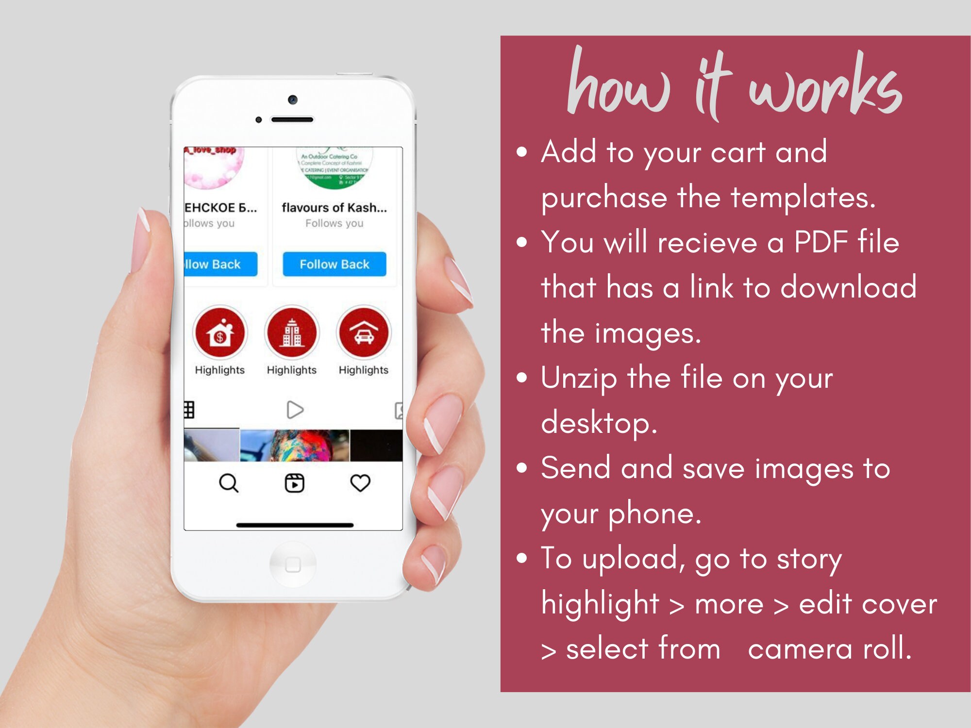 120 Red Instagram Highlight Covers, Red Real Estate Instagram, Bright ...