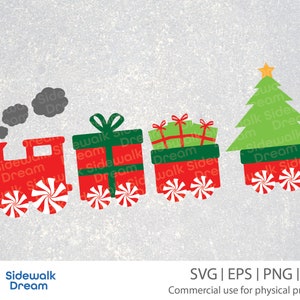 Christmas Train Svg Christmas Train Bundle Svg Christmas Svg Train Svg ...