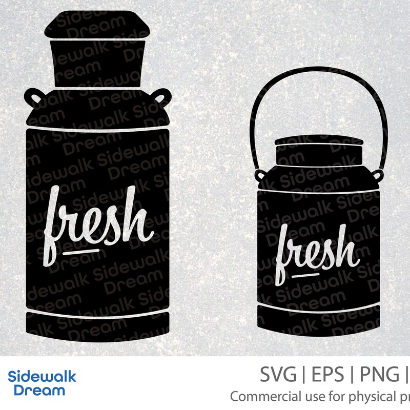 Fresh Milk Svg - Etsy