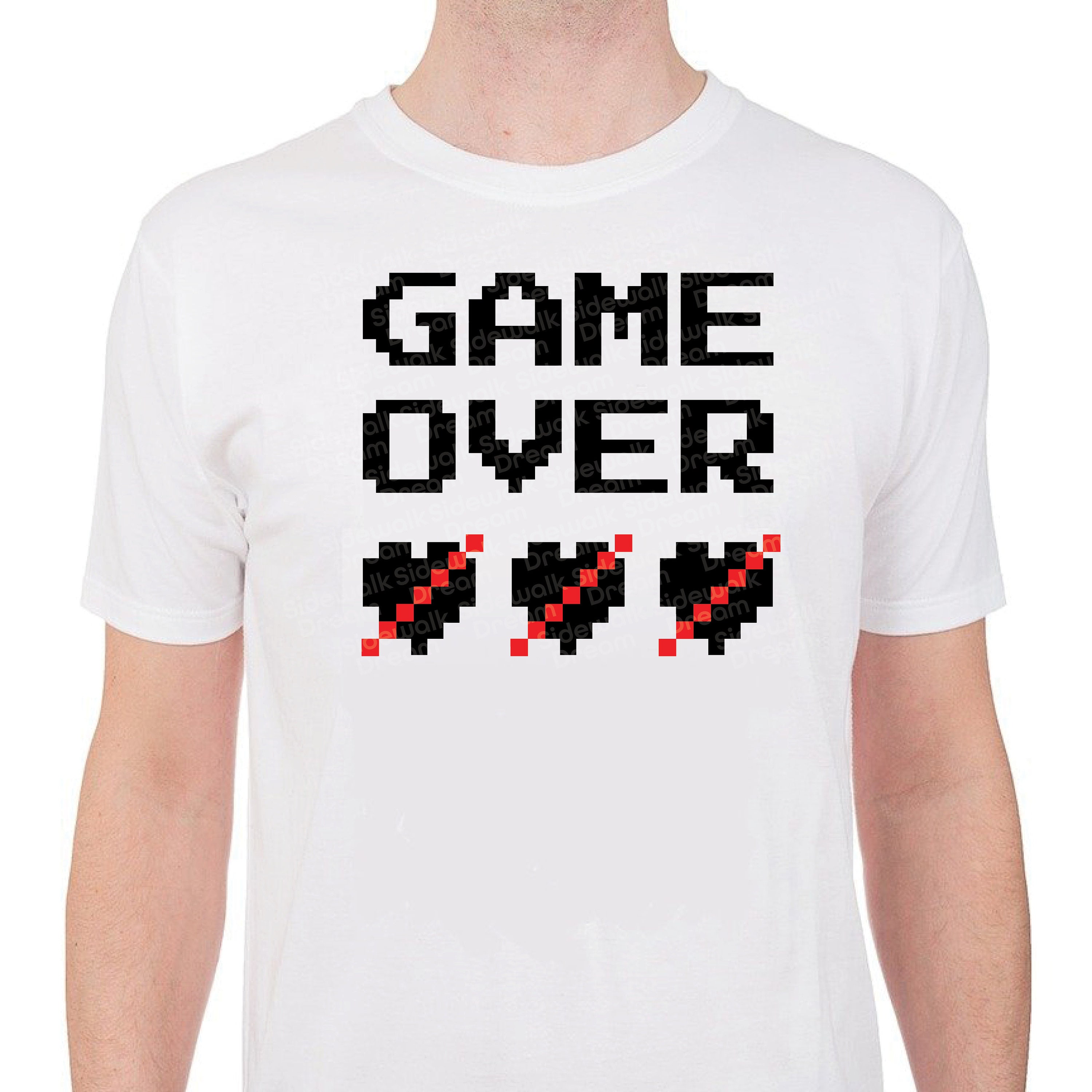 Game Over Svg Gaming Svg Gamer Svg Video Game Svg | Etsy Canada