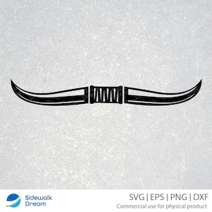 Long Horns Svg Bull Horns Svg Cowboy Svg Long Horns Glowforge Cowboy ...