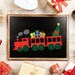 Christmas Train Svg Santa Train Svg Train Set Svg Bundle Christmas Toy ...