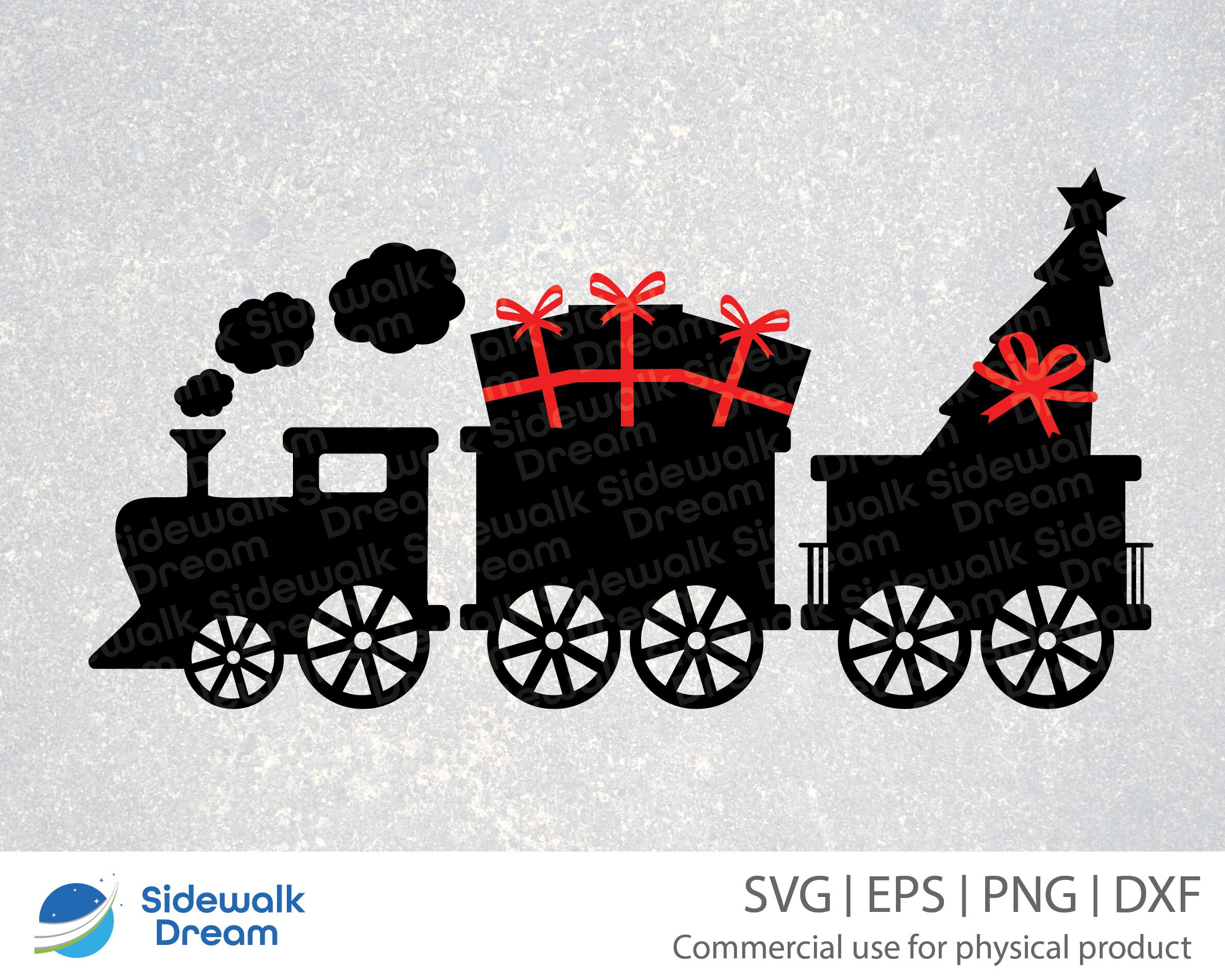 Train Set Bundle Svg Christmas Train Svg Santa Train Svg - Etsy Canada