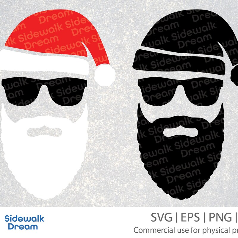 Santa Svg - Etsy