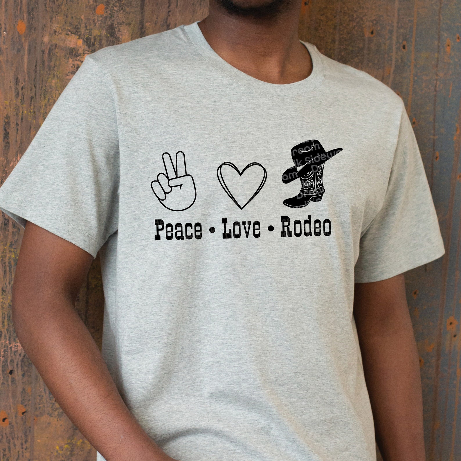 Peace Love Rodeo Svg Rodeo Svg Cowboy Svg Cowboy Rodeo - Etsy
