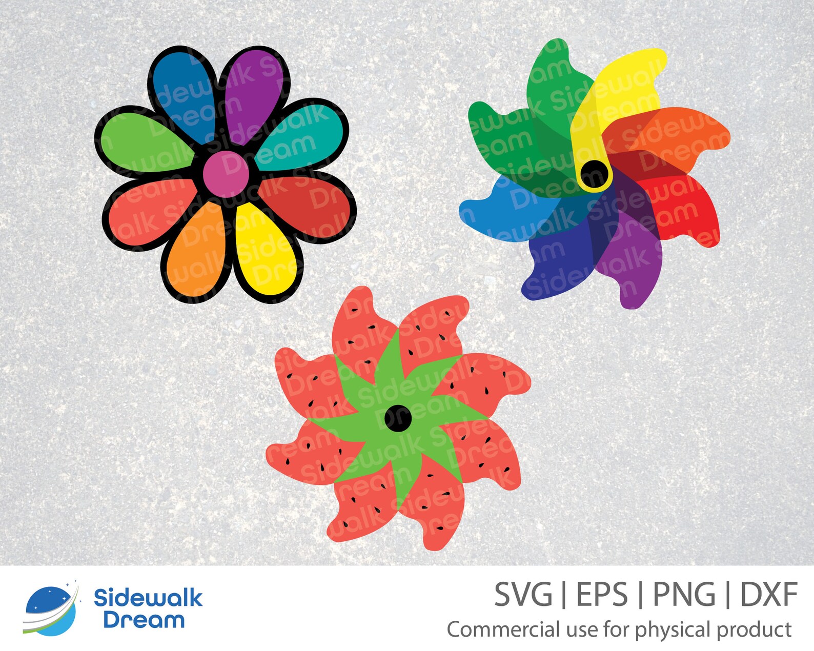 Summer Pinwheel svg Pinwheel Bundle svg Pinwheel svg | Etsy