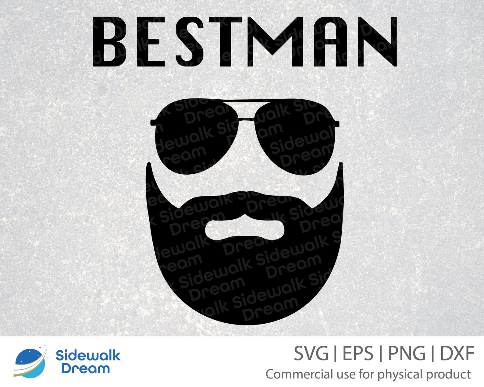 Best Man svg Bestman svg Best Man Beard svg Engagement - Etsy México