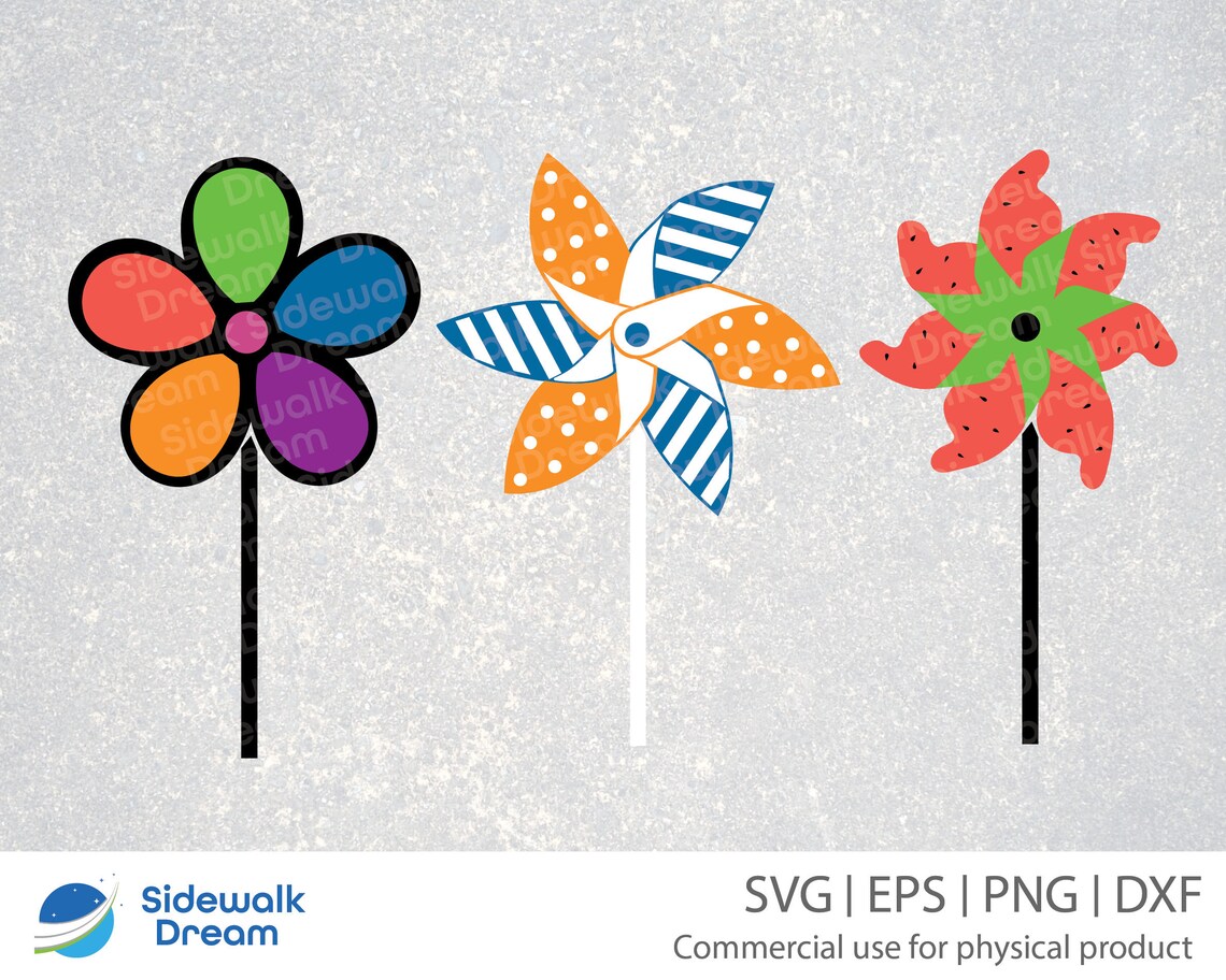 Summer Pinwheel Svg Pinwheel Bundle Svg Pinwheel Svg - Etsy