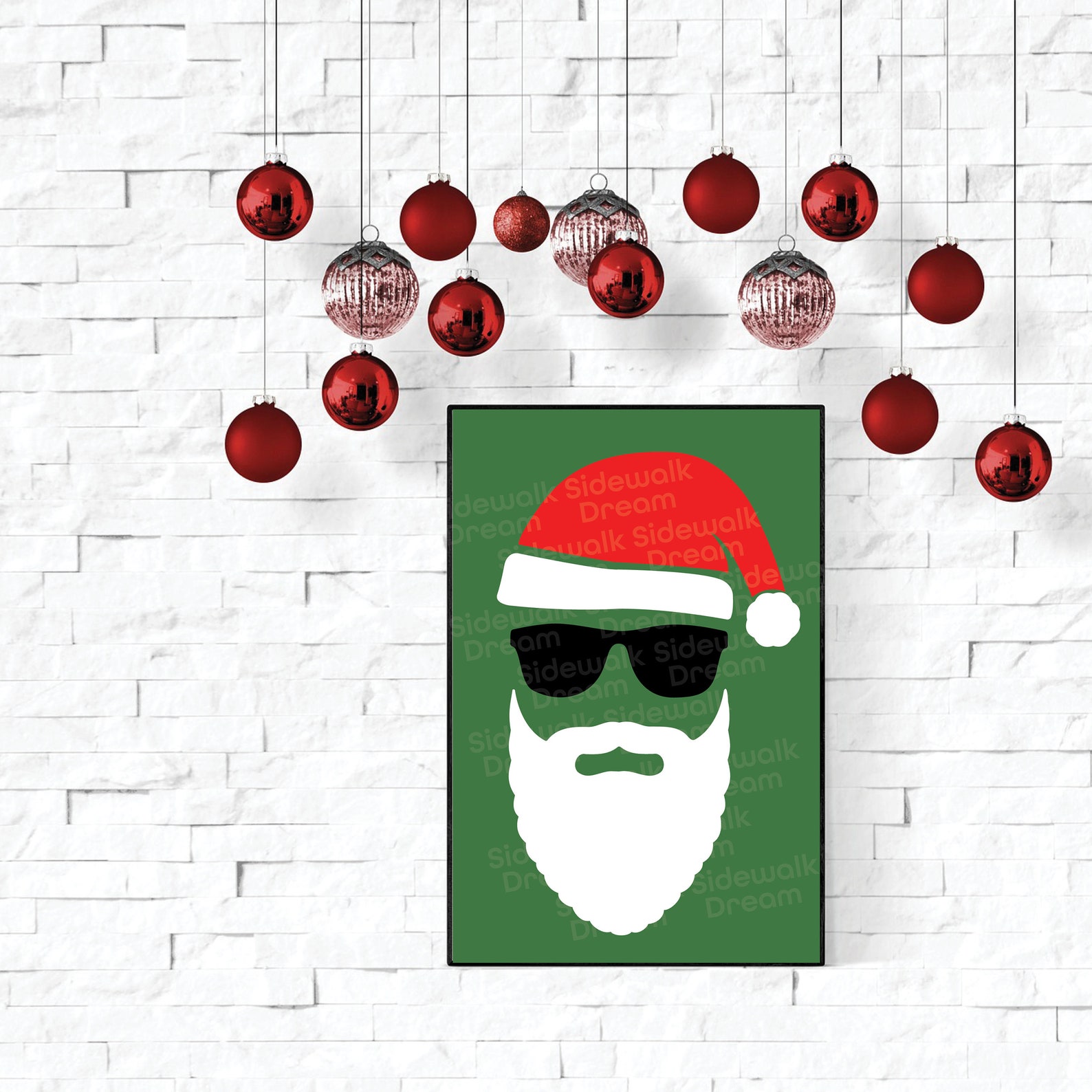 Santa Beard Svg Santa Svg Christmas Svg Santa Face Svg | Etsy