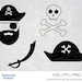 Pirate Bundle Svg Pirate Svg Pirate Clipart Pirate Cut - Etsy