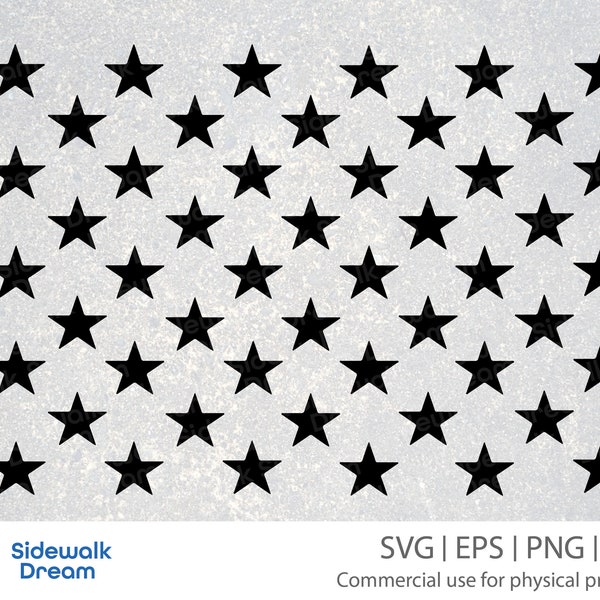 Union Stars Svg - Etsy