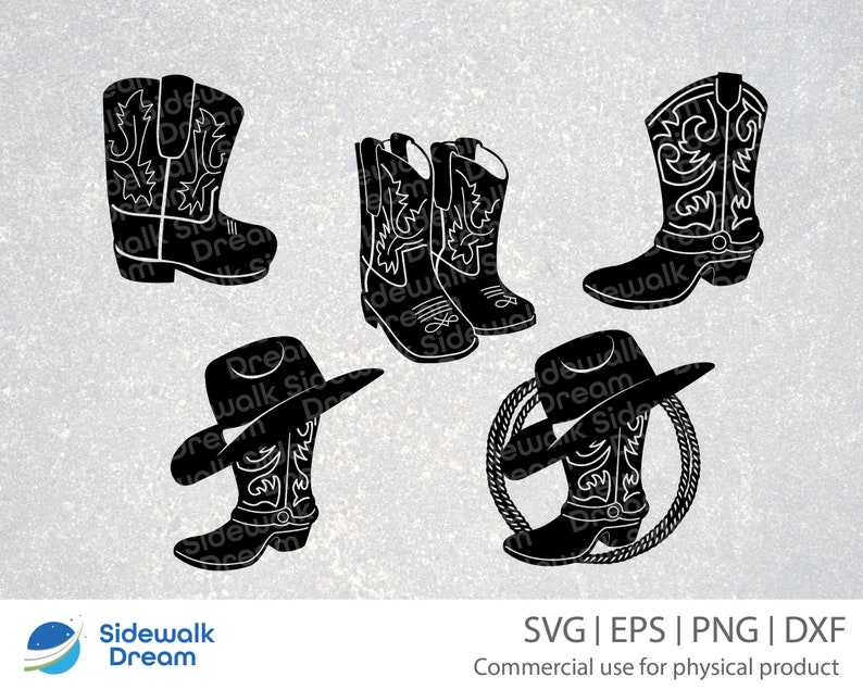 Cowboy Boot Bundle Svg Cowboy Boot Svg Cowboy Boots Svg - Etsy