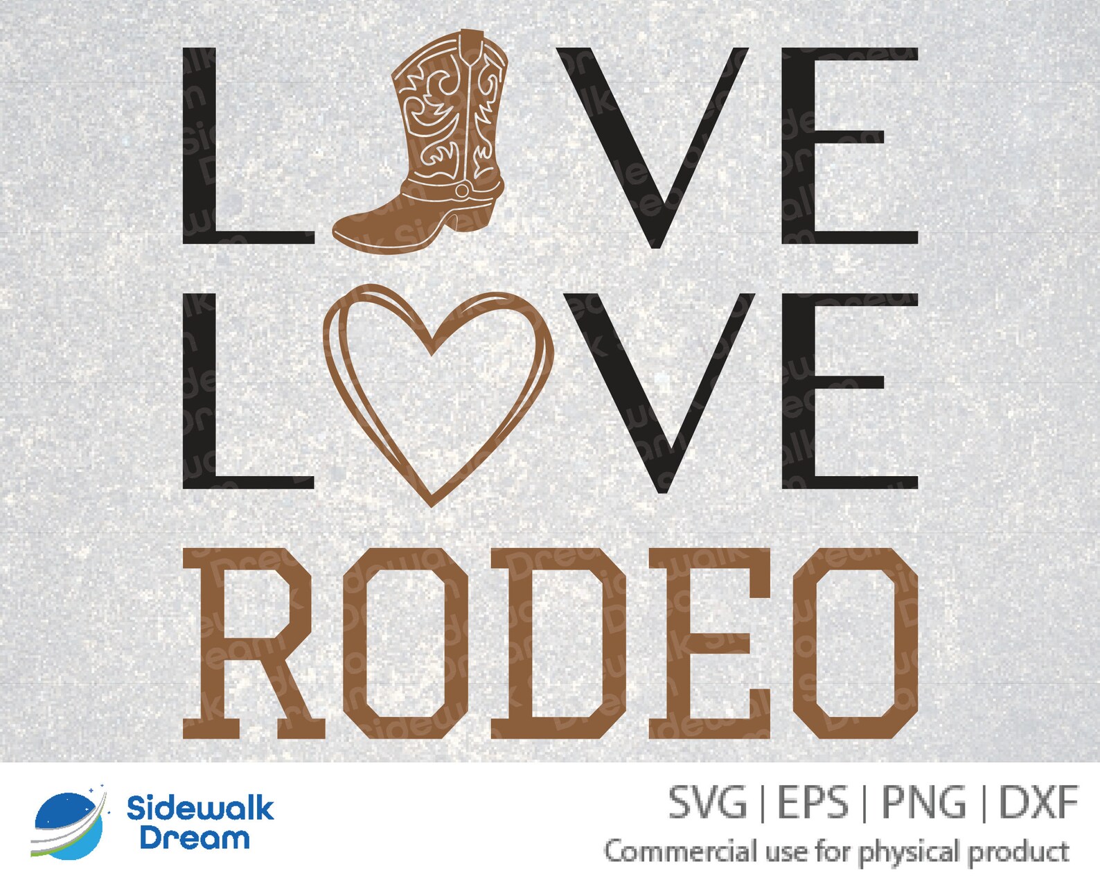 Live Love Rodeo Svg Rodeo Svg cowboy Svg Love Cowboy Svg - Etsy