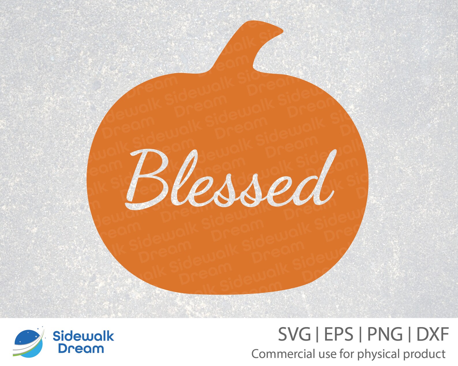Blessed Pumpkin Svg Fall Pumpkin Svg Autumn Pumpkin Svg - Etsy