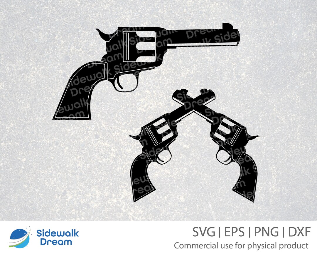 Cowboy Pistols Svg Pistol Svg Cowoby Svg Cowboy Gun Svg - Etsy