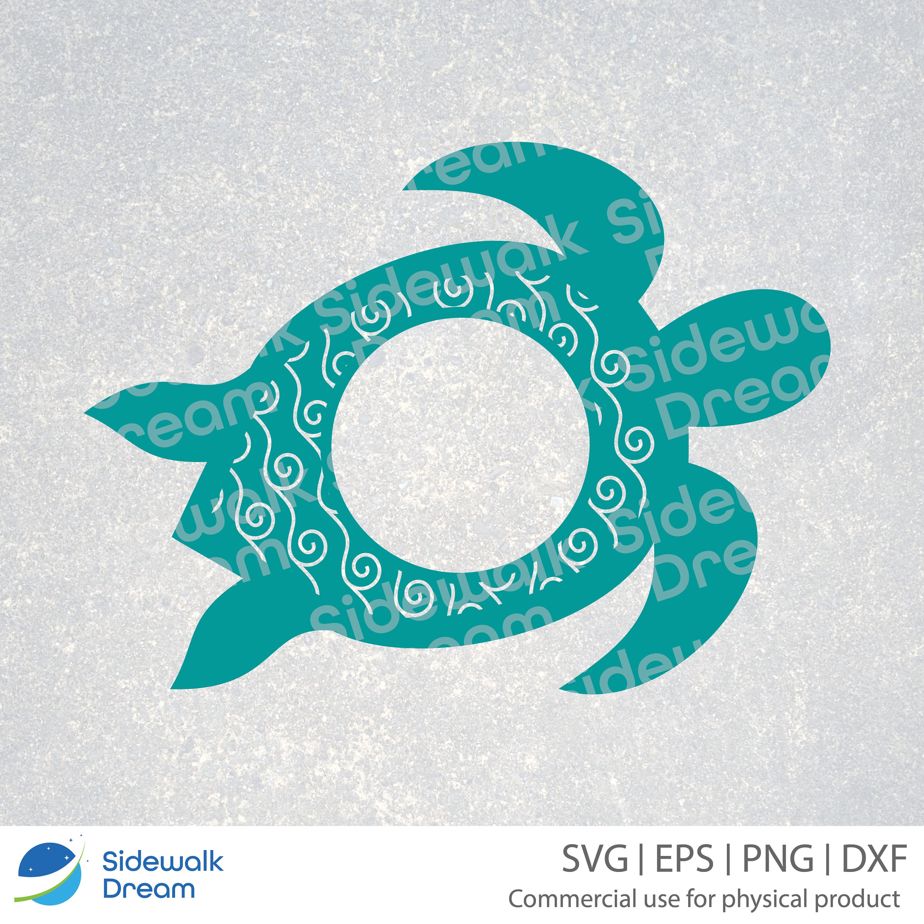 Turtle Monogram Bundle Svg Turtle Svg Bundle Turtle - Etsy