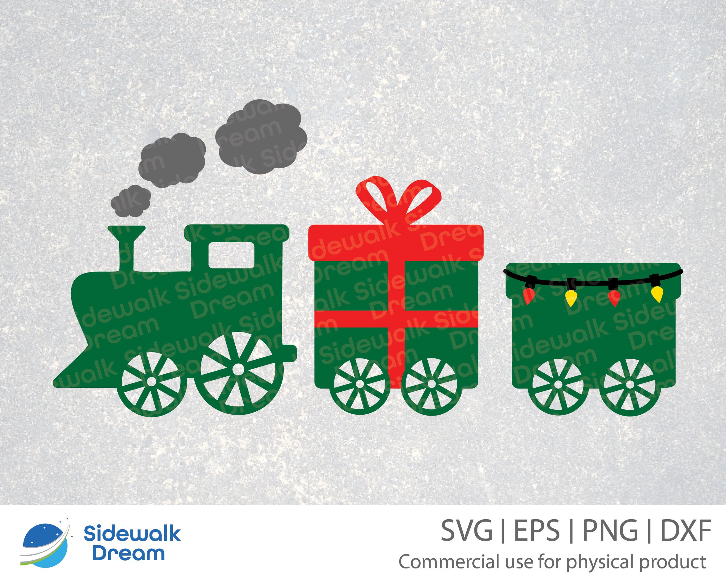 Train Set Bundle Svg Christmas Train Svg Santa Train Svg - Etsy Canada