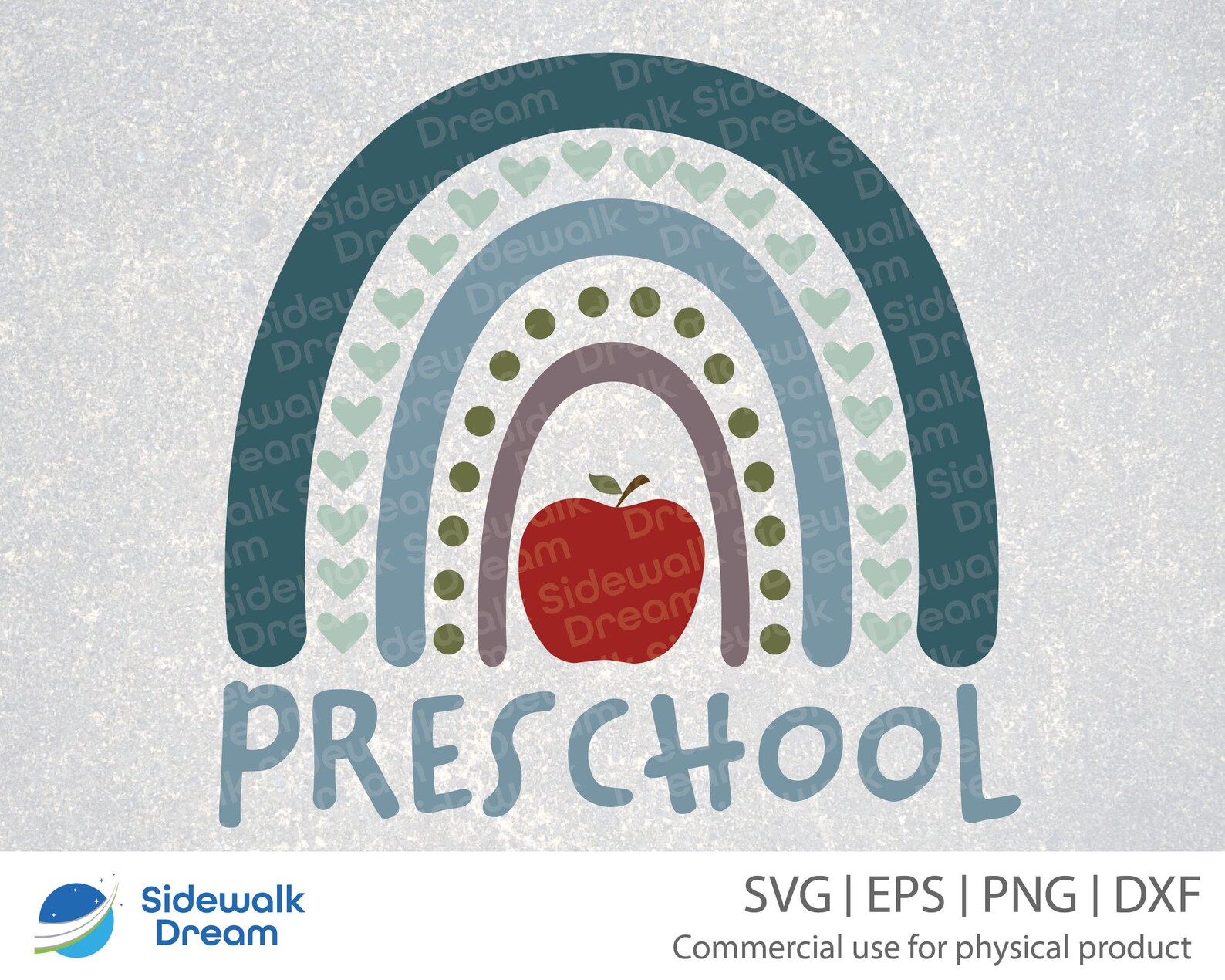 School Rainbow SVG Back to School Svg First Day of School - Etsy