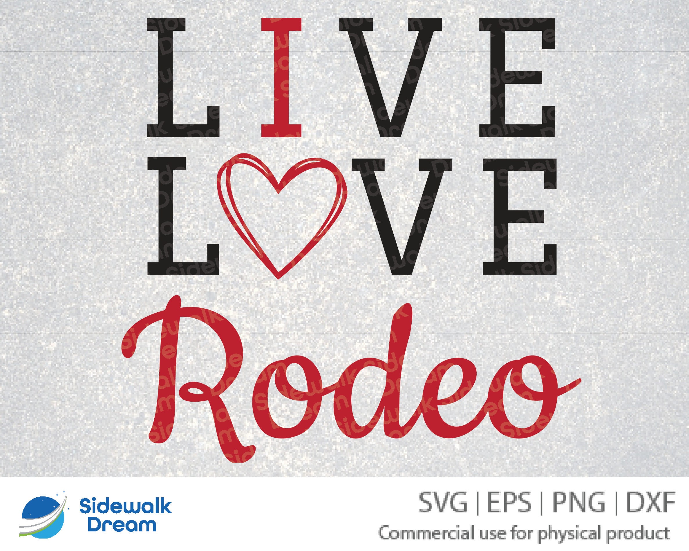 Live Love Rodeo Svg Rodeo Svg cowboy Svg Love Cowboy Svg - Etsy
