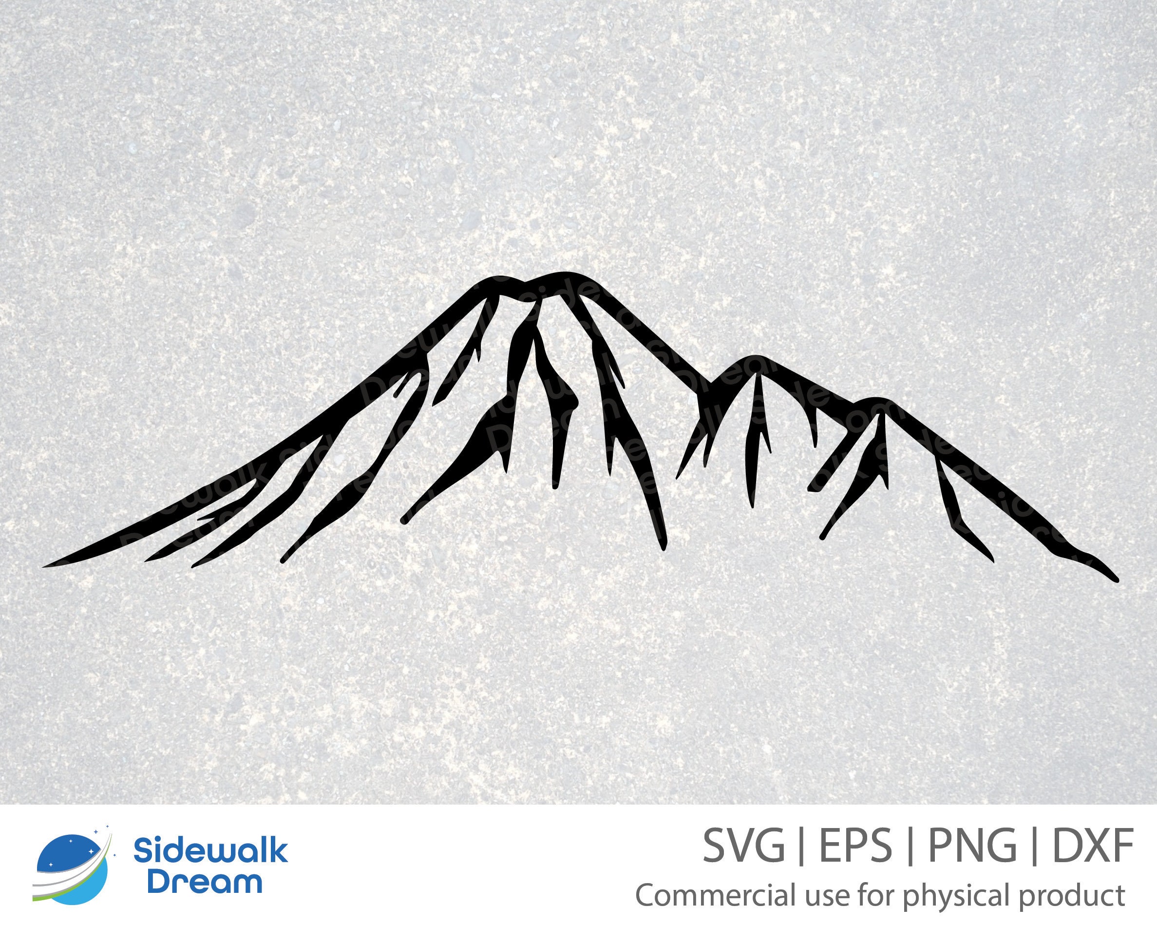 Mt Rainier Svg Mount Rainier Svg Mount Rainier SVG Outline - Etsy Finland