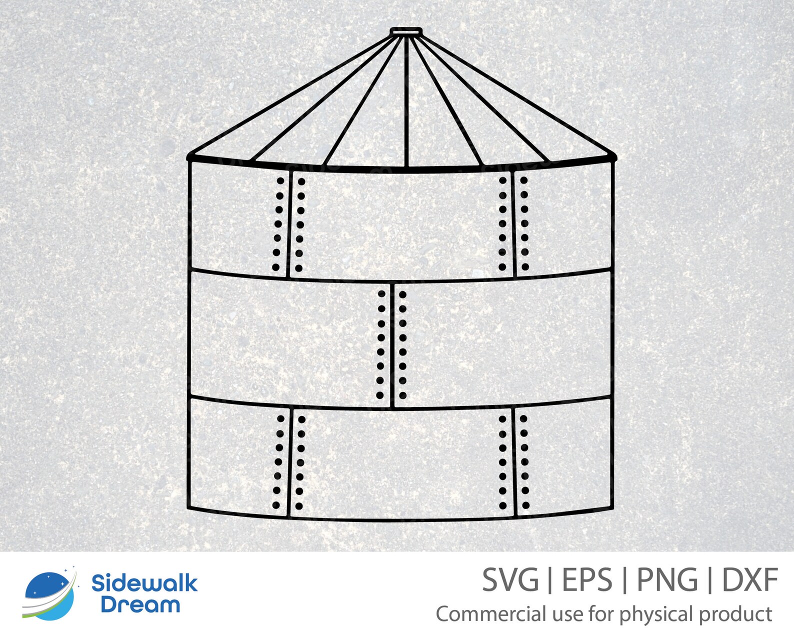 Silo Svg Grain Bin Svg Farm Grain Bin Svg Farm Silo Svg - Etsy
