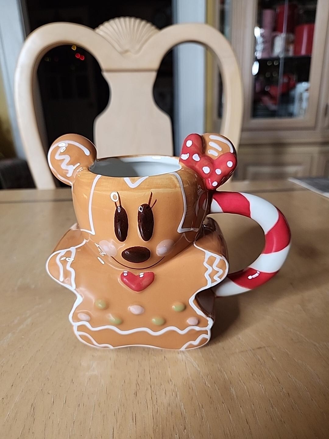 Disney Minnie Mouse Christmas Gingerbread Mug - Etsy