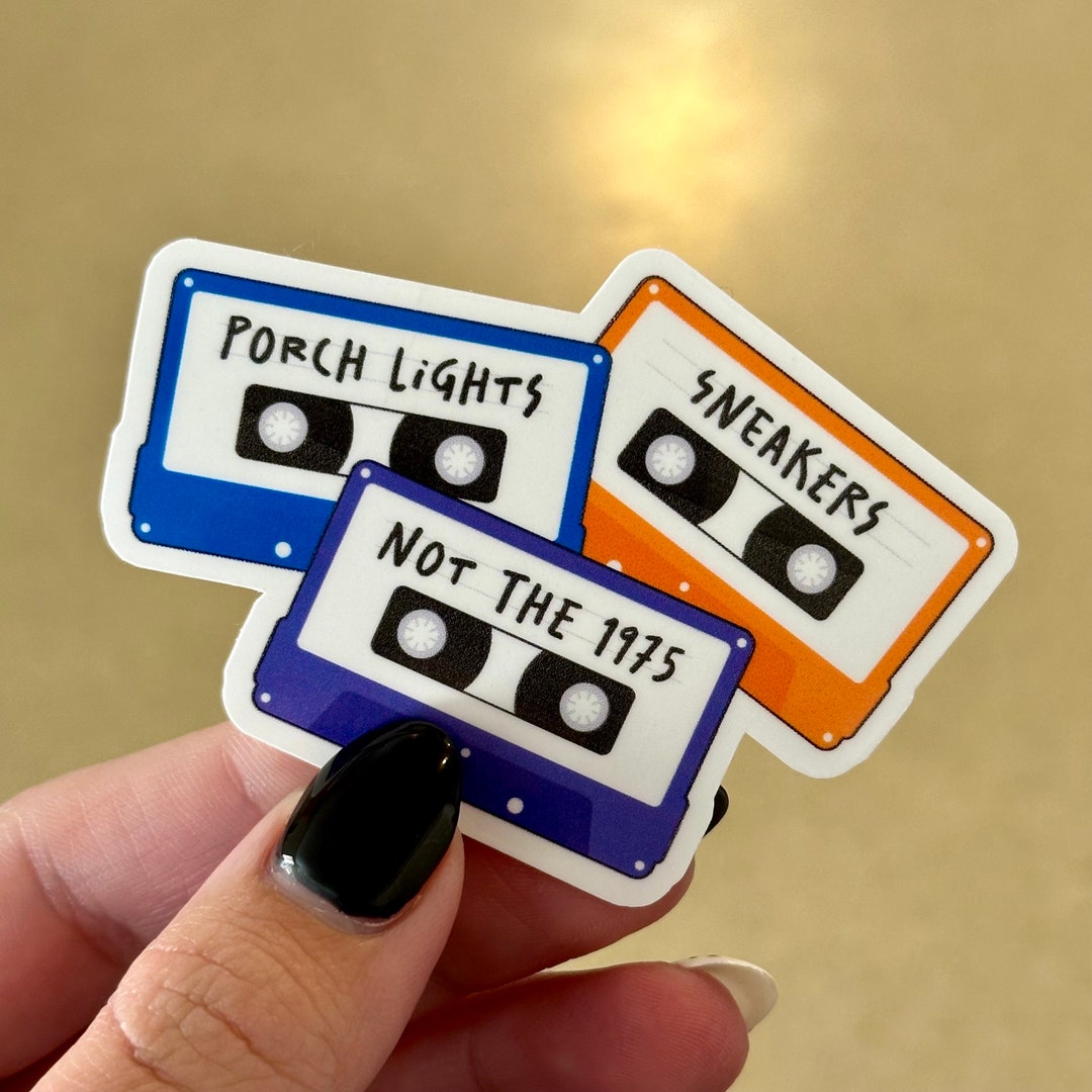 Knox Cassette Sticker Porch Lights, Sneakers, Not the 1975 Sticler ...