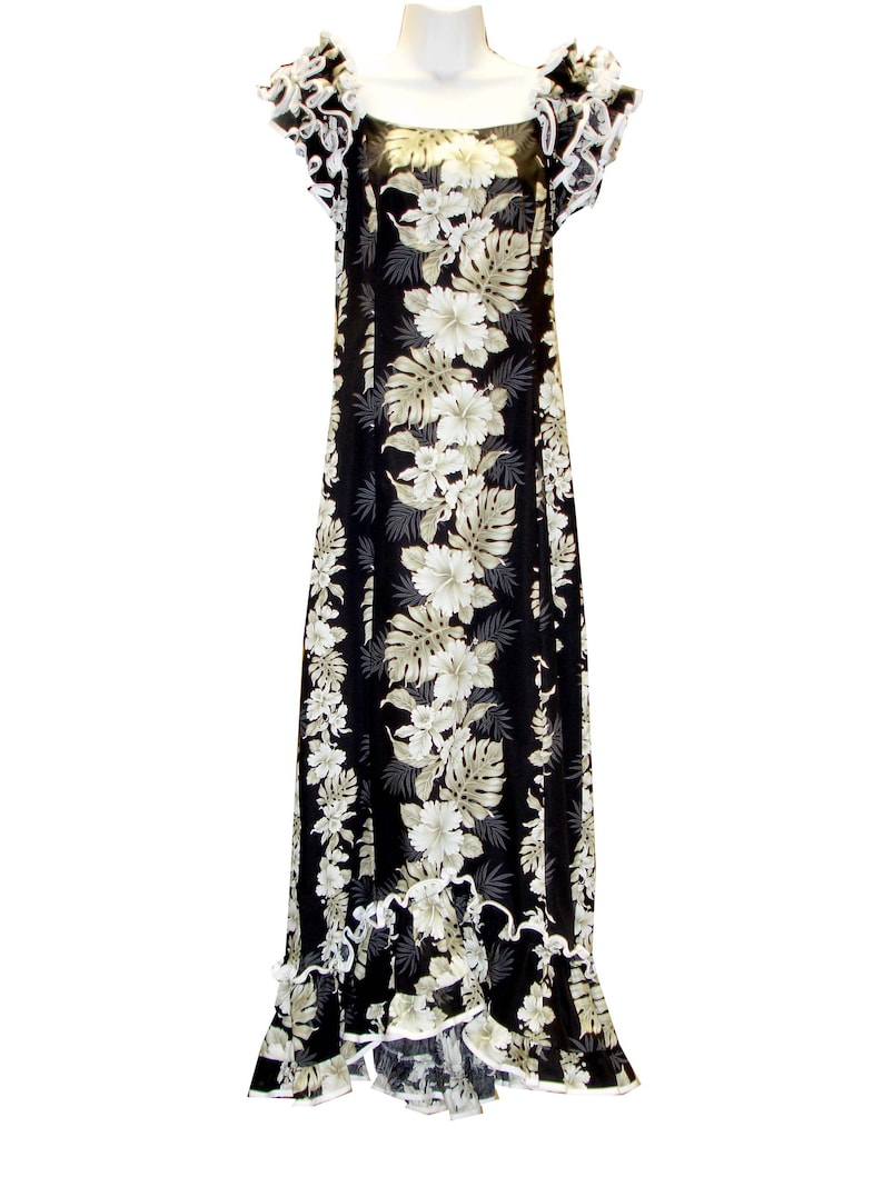 Traditional Muumuu Dresses 100% Cotton Poplin Matching | Etsy