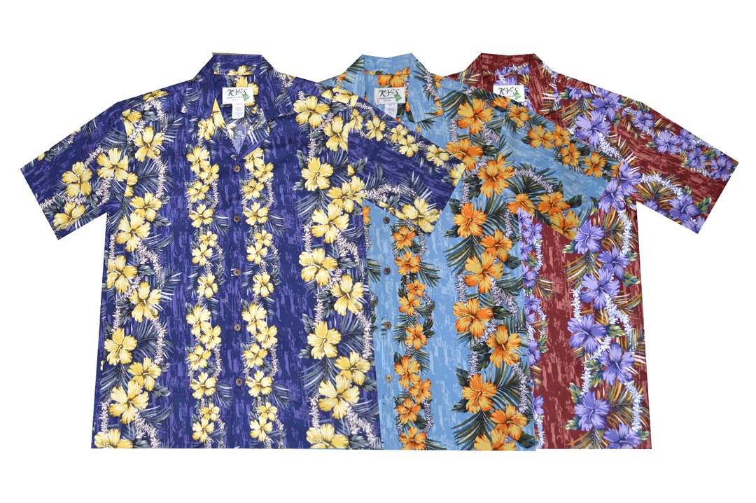 Ky's Hawaiian Shirts: Lei of Aloha Men's Hawaiian Shirt - Made in ...