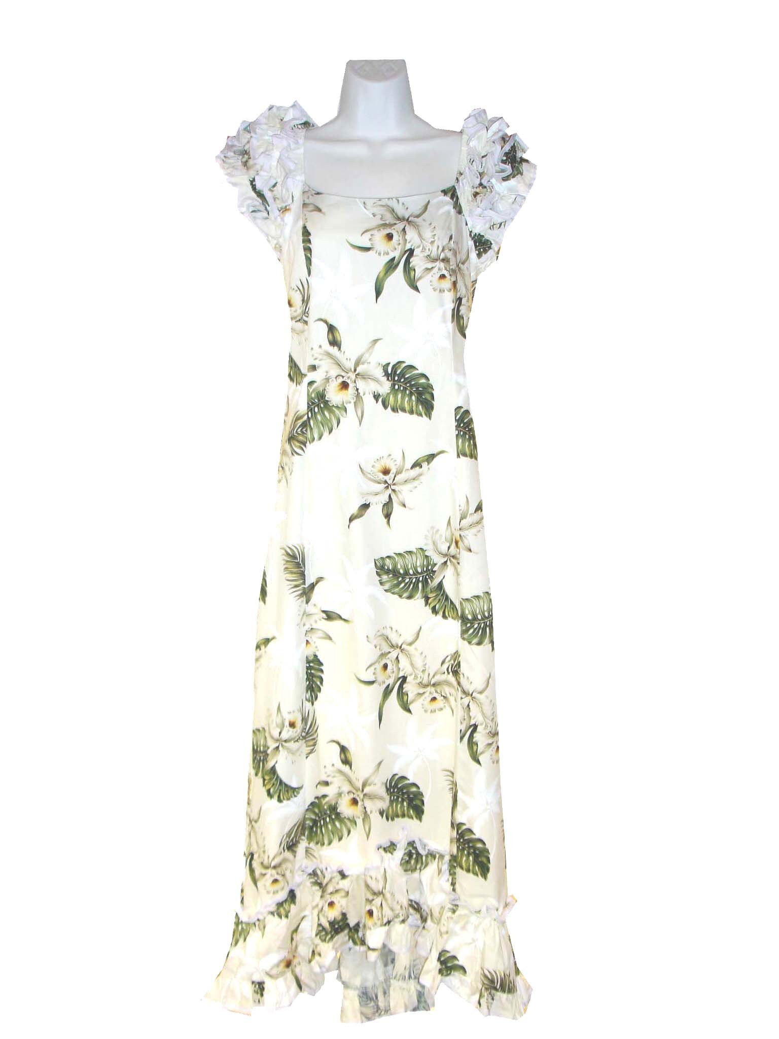 Traditional Muumuu Dresses 100% Cotton Poplin Matching Hawaiian Couples ...