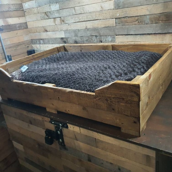 Dog Bed Wooden Legs - Etsy UK