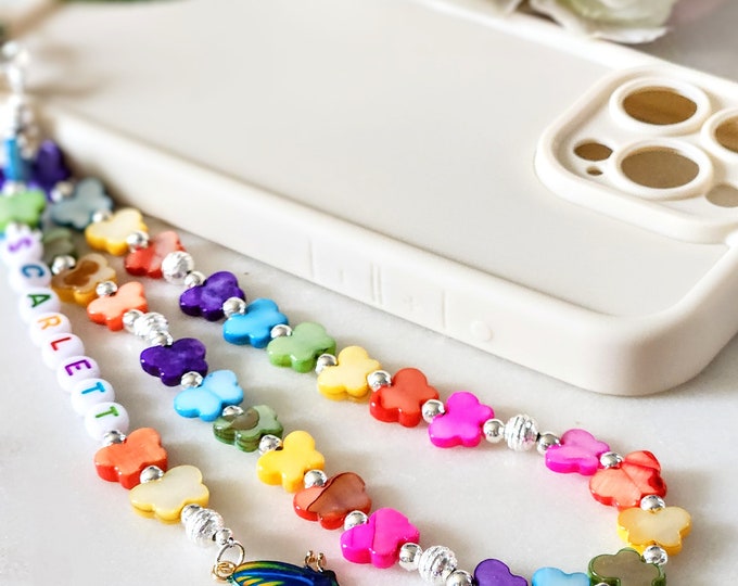 Pearly Crosses Phone Strap Keychain Charm Journal Cute Girly Kawaii ...