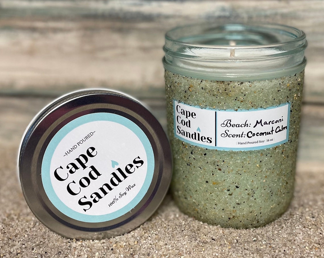 Your Favorite Beach Sand Cape Cod Candle Coastal Decor | Etsy