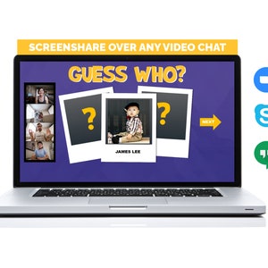 Guess Who Baby Picture Game Customizable Template | Powerpoint Games ...