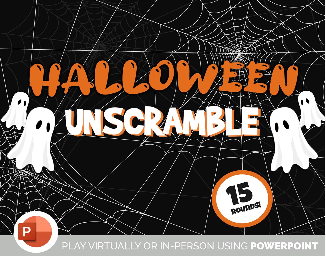 Halloween Bundle Party Game Powerpoint Games for Zoom Party | Etsy